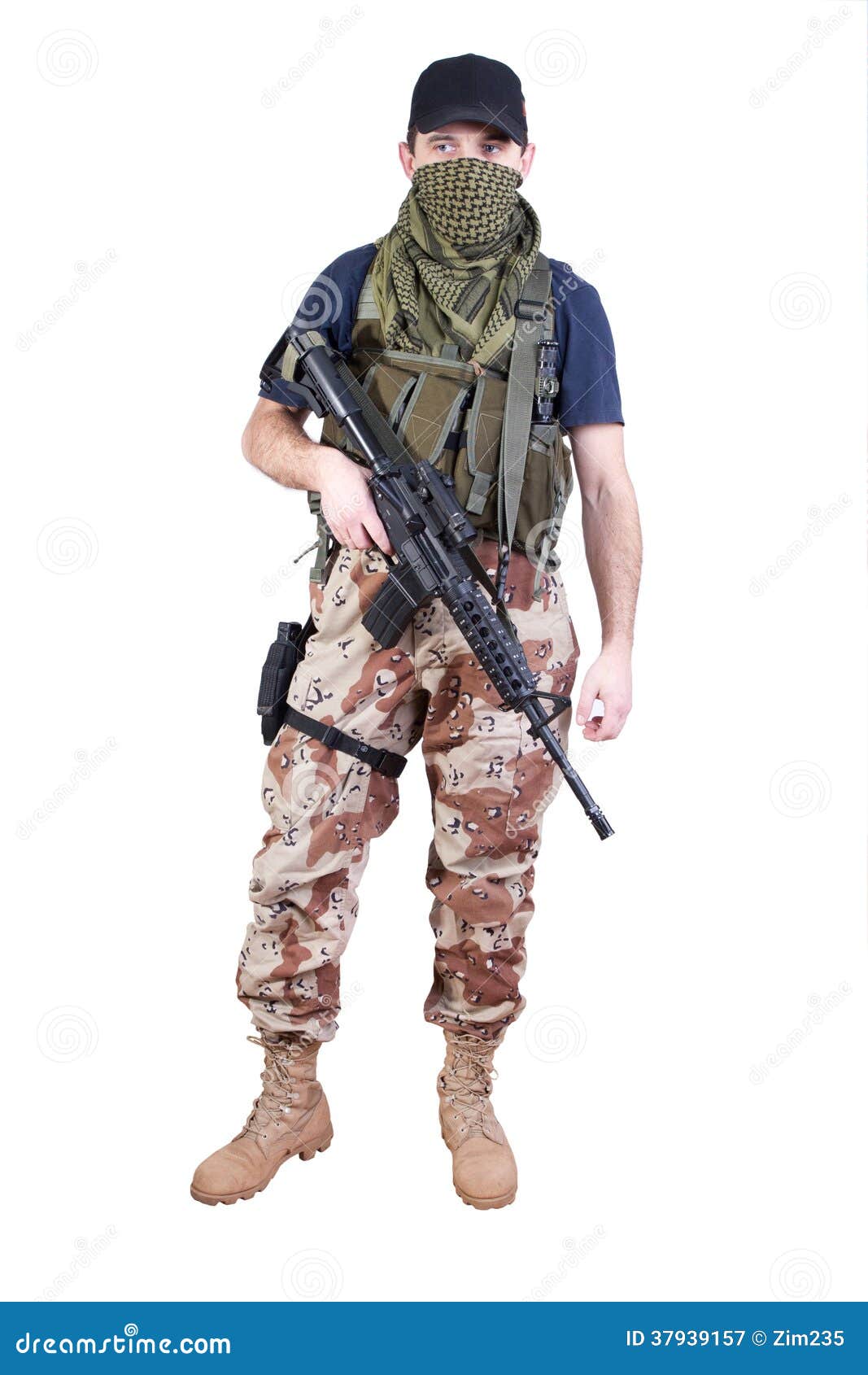 Mercenary - Soldier of Fortune Stock Image - Image of shoot, private ...