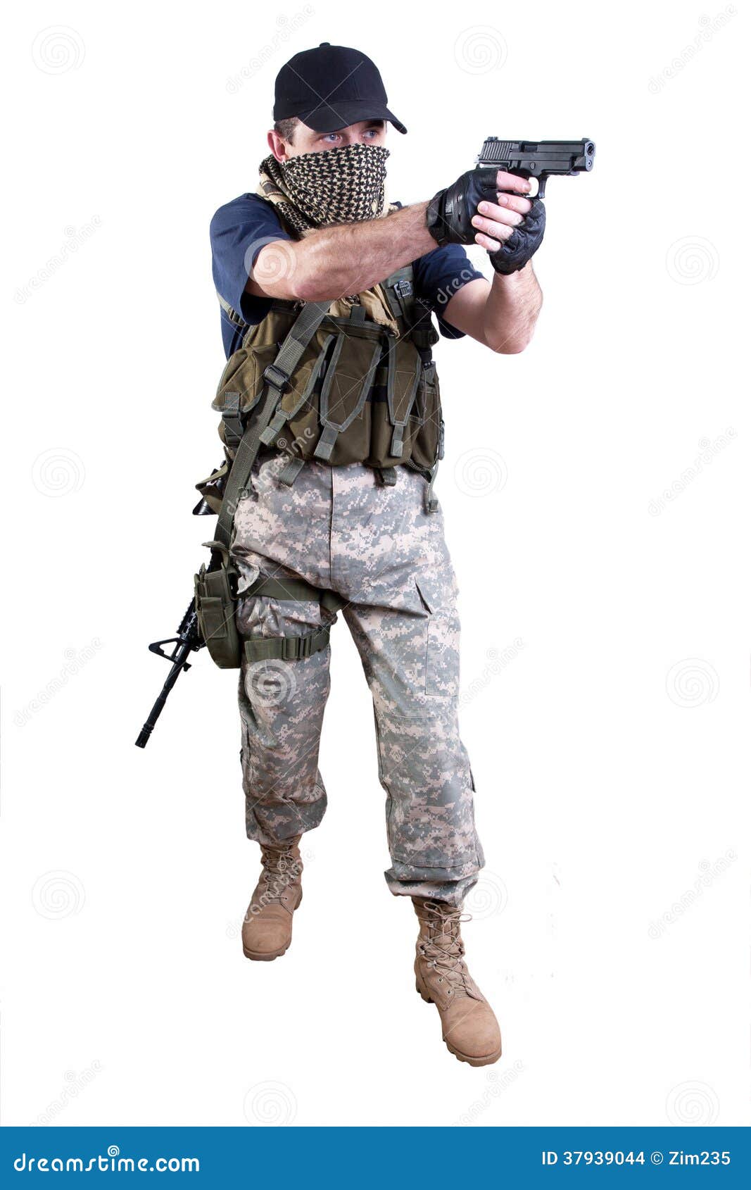 Mercenary - Soldier of Fortune Stock Photo - Image of army, service ...