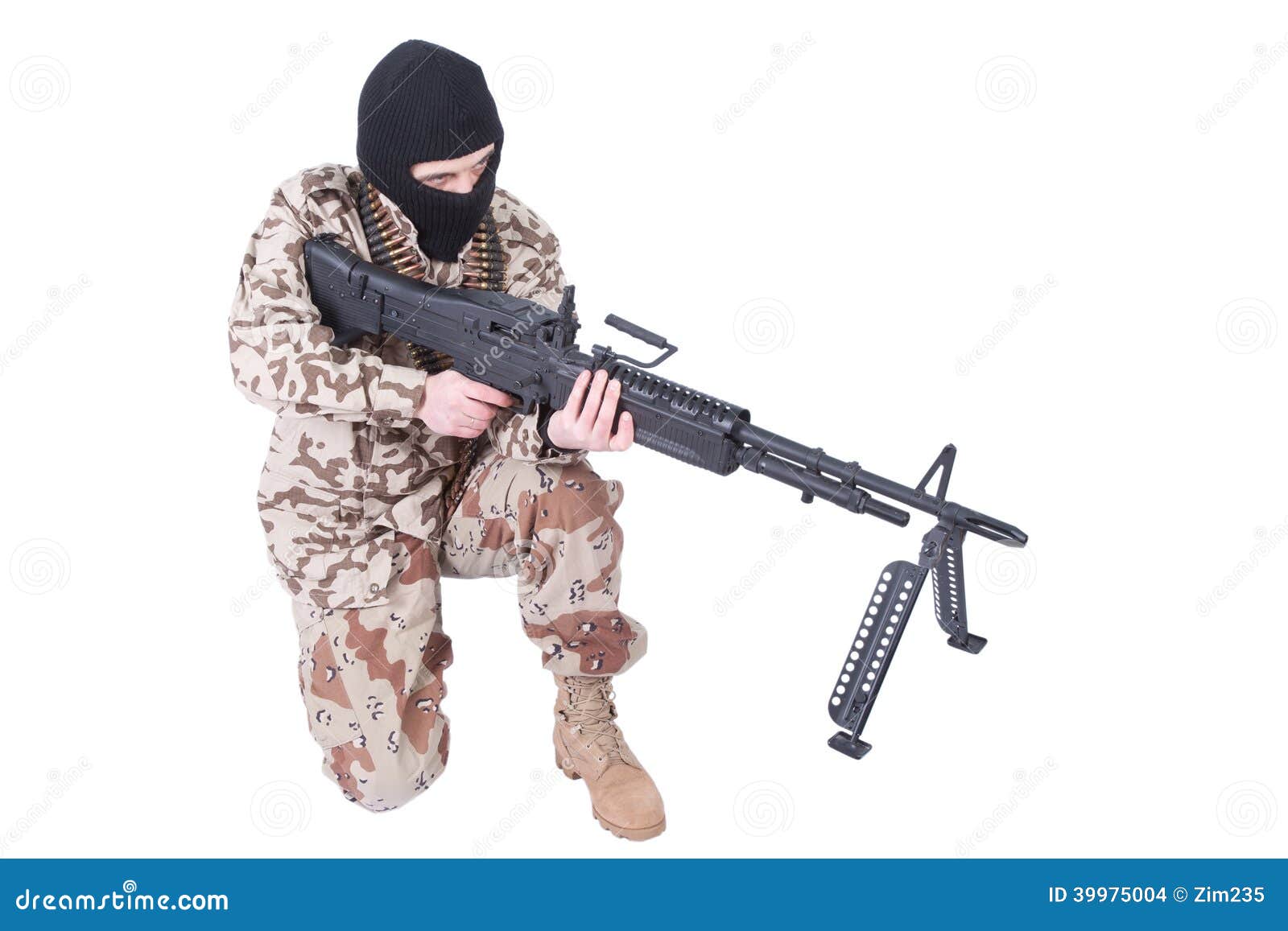 Mercenary - Soldier of Fortune Stock Photo - Image of special, private ...