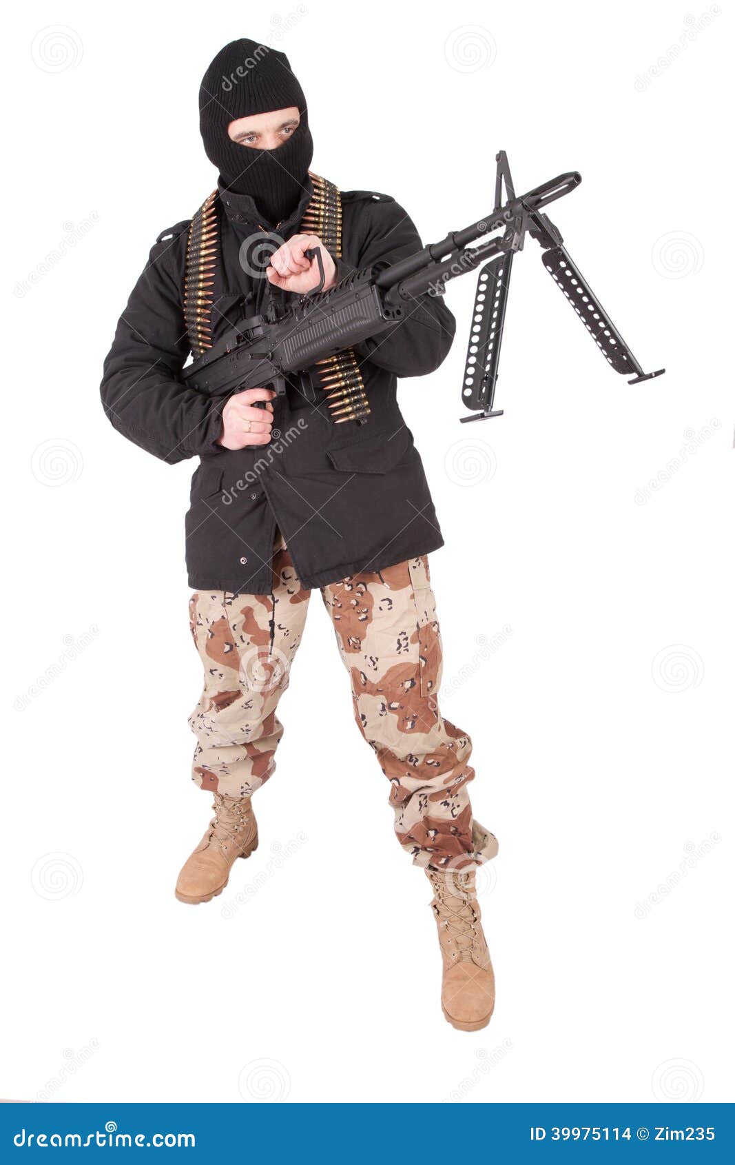 Mercenary - Soldier of Fortune Stock Photo - Image of army, marines ...
