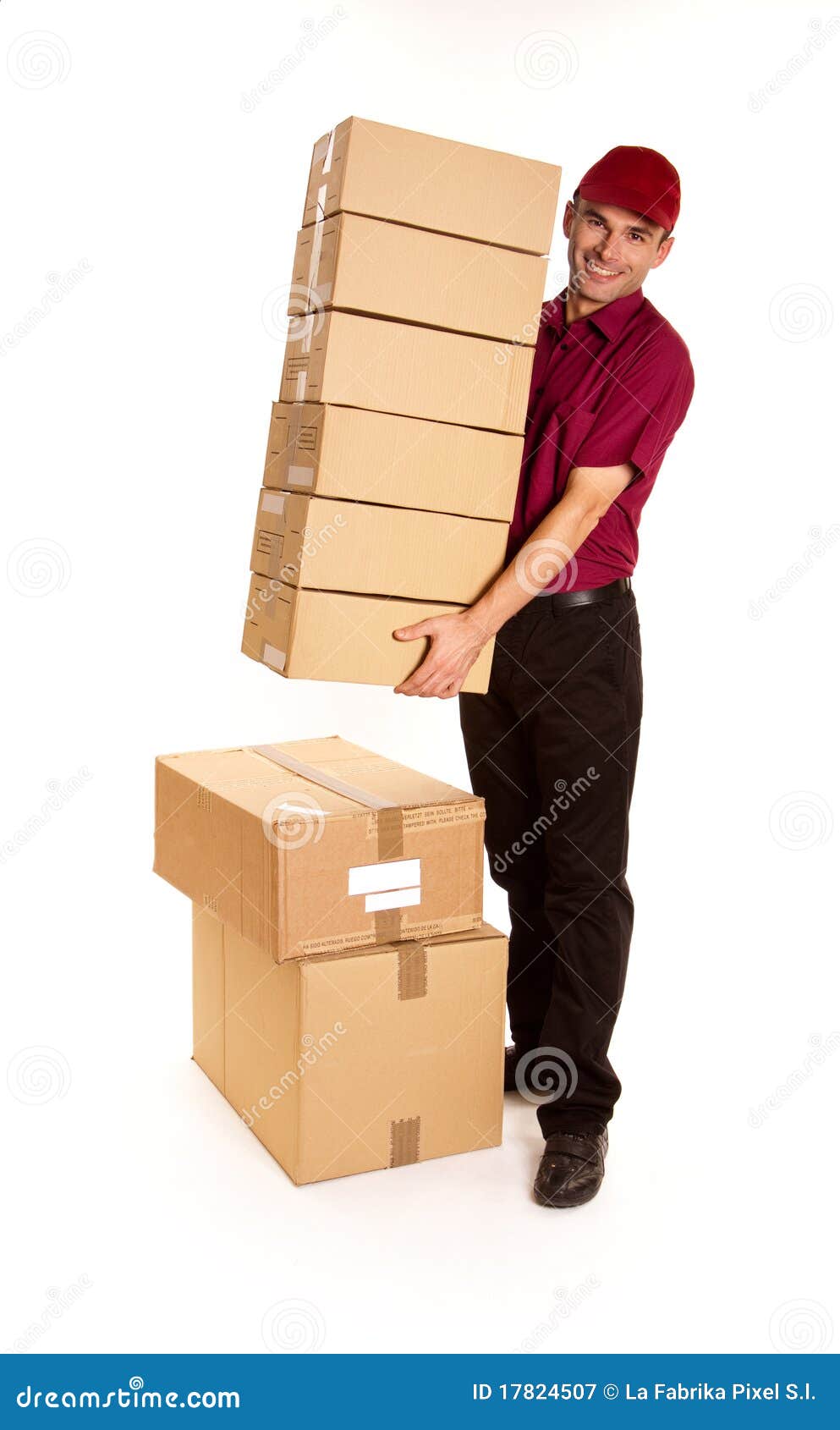 Merchandise reception stock image. Image of reliability - 17824507