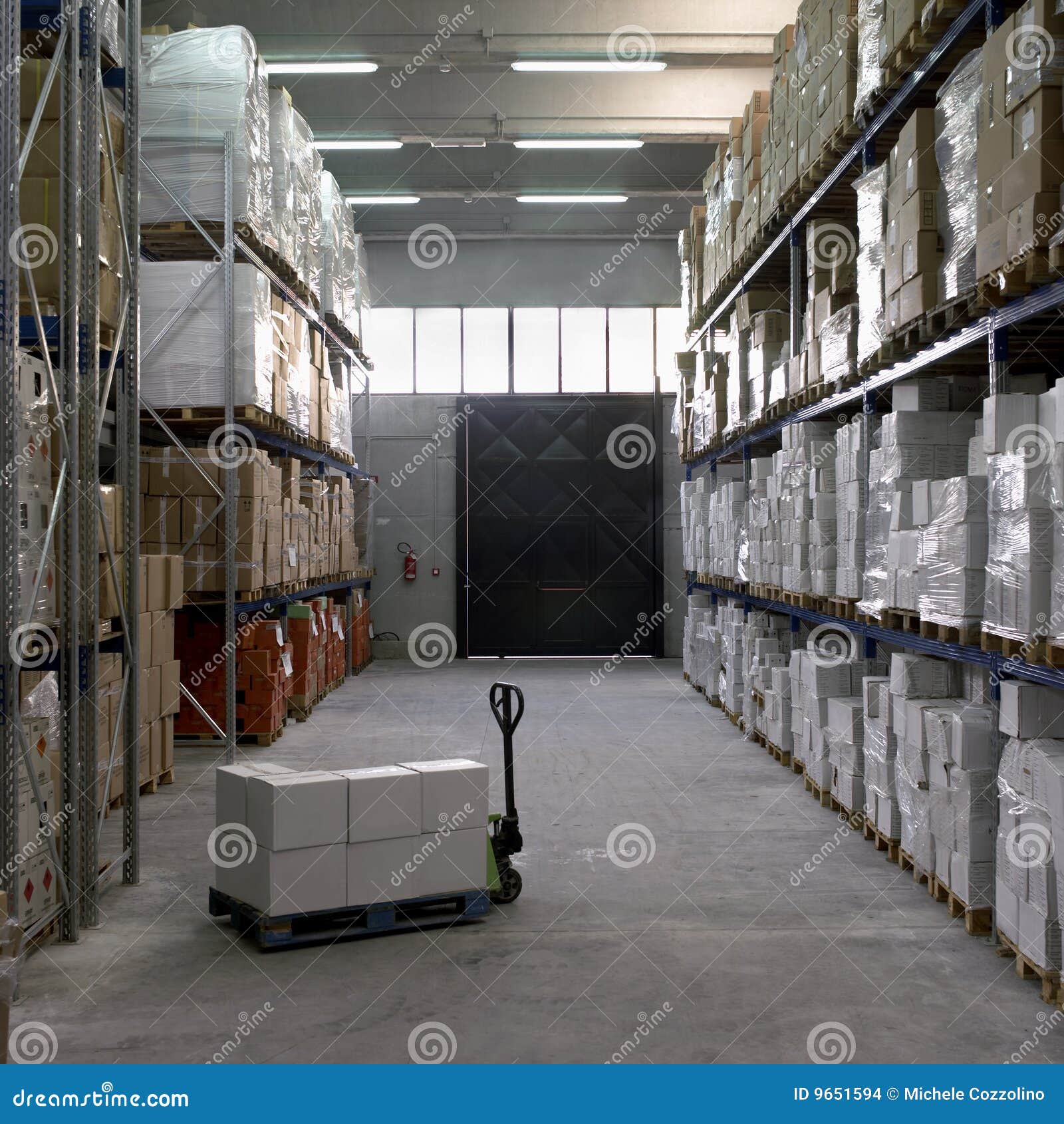 Merchandise Stocking stock photo. Image of occupation - 9651594