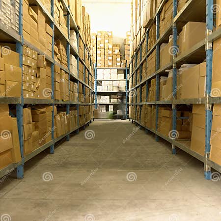 Merchandise Stocking stock image. Image of medium, customs - 9651745