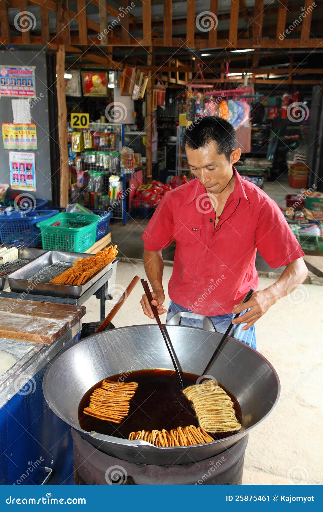 The Merchant Fry Thai Native Dessert Editorial Photo - Image of dessert ...