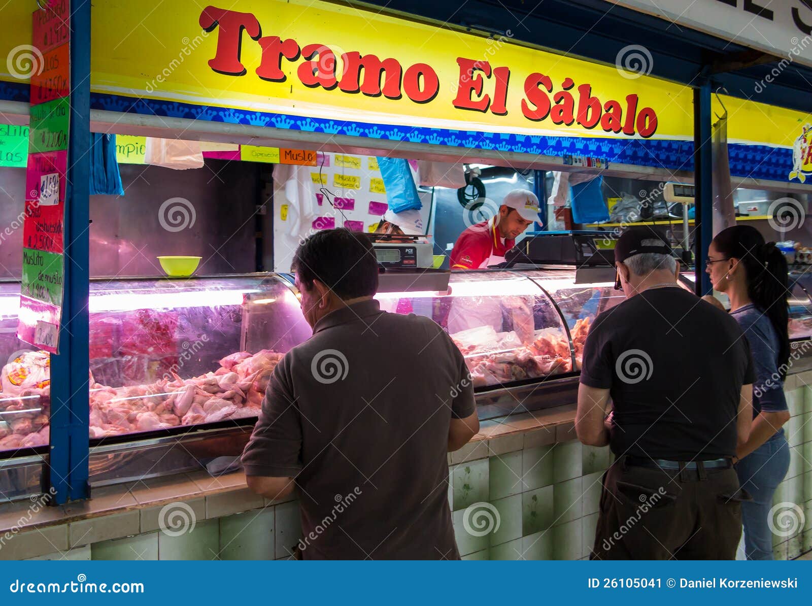 Merchant in the San Jose Central Market Editorial Photo - Image of ...
