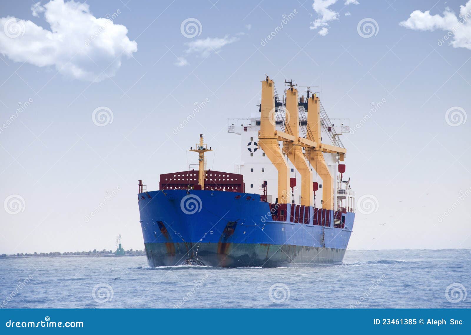 Merchant ship stock image. Image of cargo, export, construction - 23461385