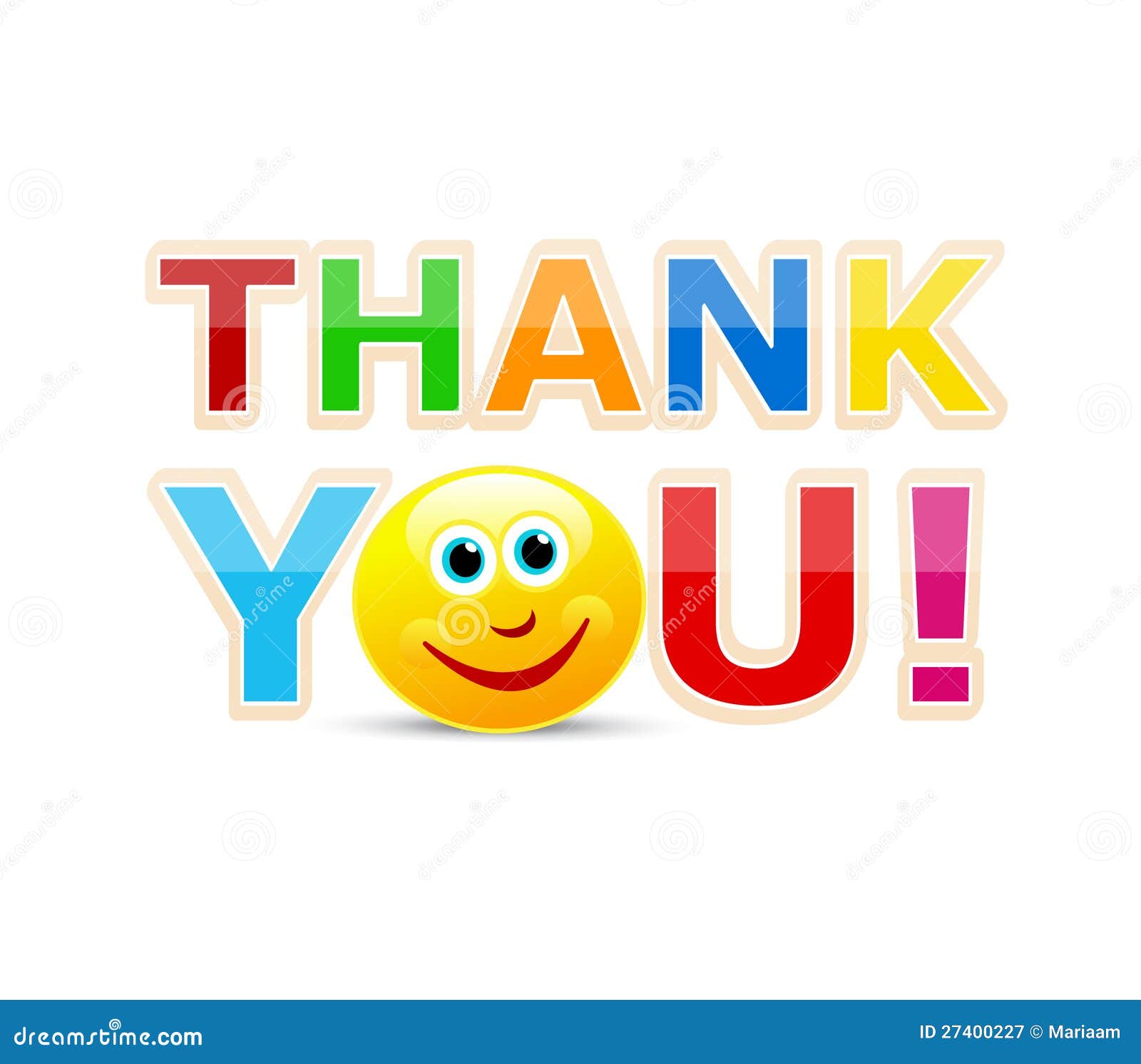 Merci ! illustration stock. Illustration du coloré, artistique - 27400227