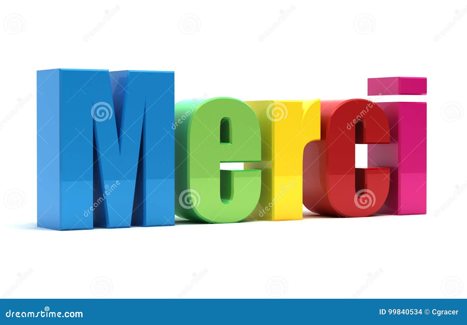 Merci 3d Text Stock Photo | CartoonDealer.com #99840534