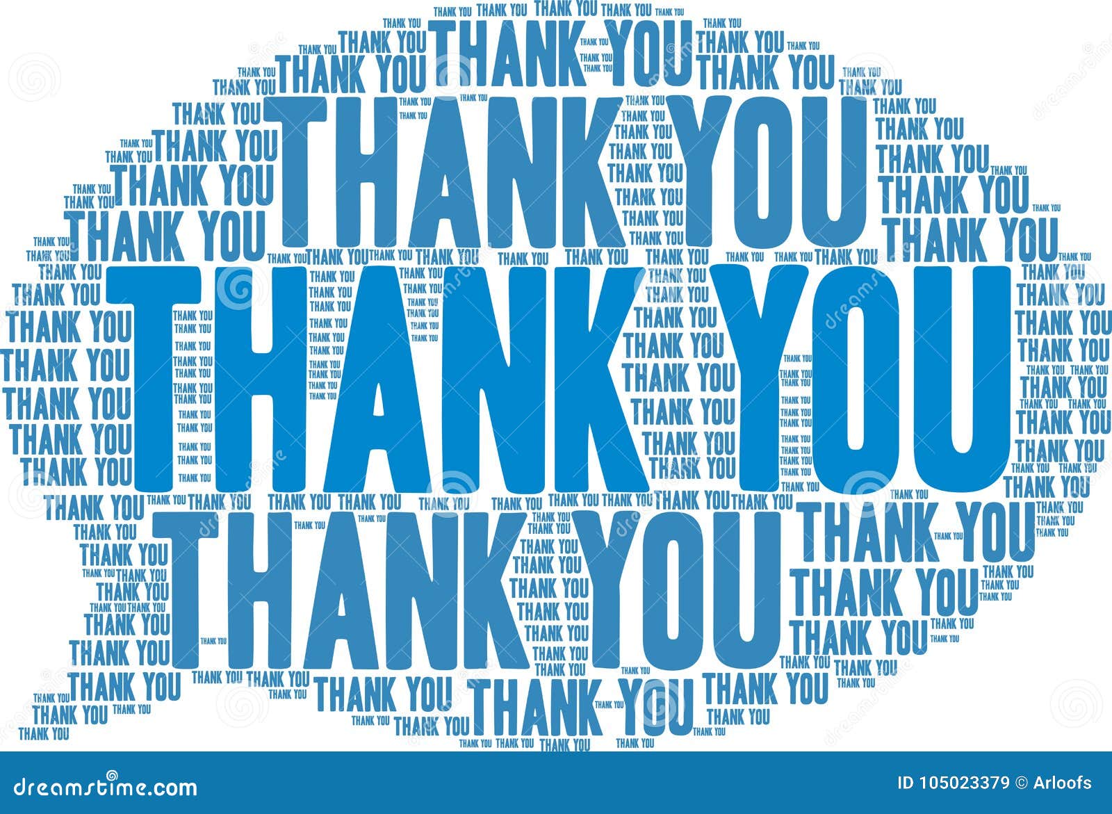 Merci exprimer le nuage illustration stock. Illustration of ...