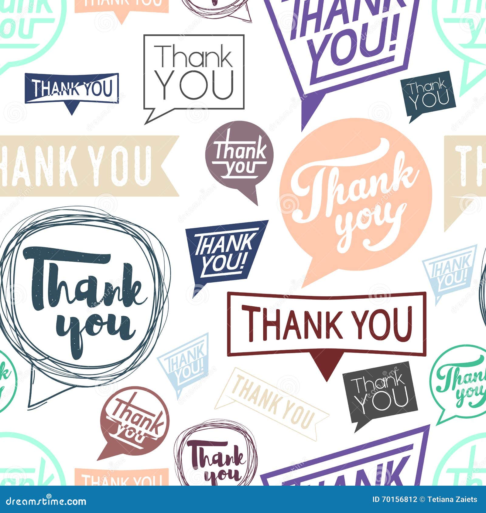 Merci La Parole Configuration Sans Joint Illustration de Vecteur ...