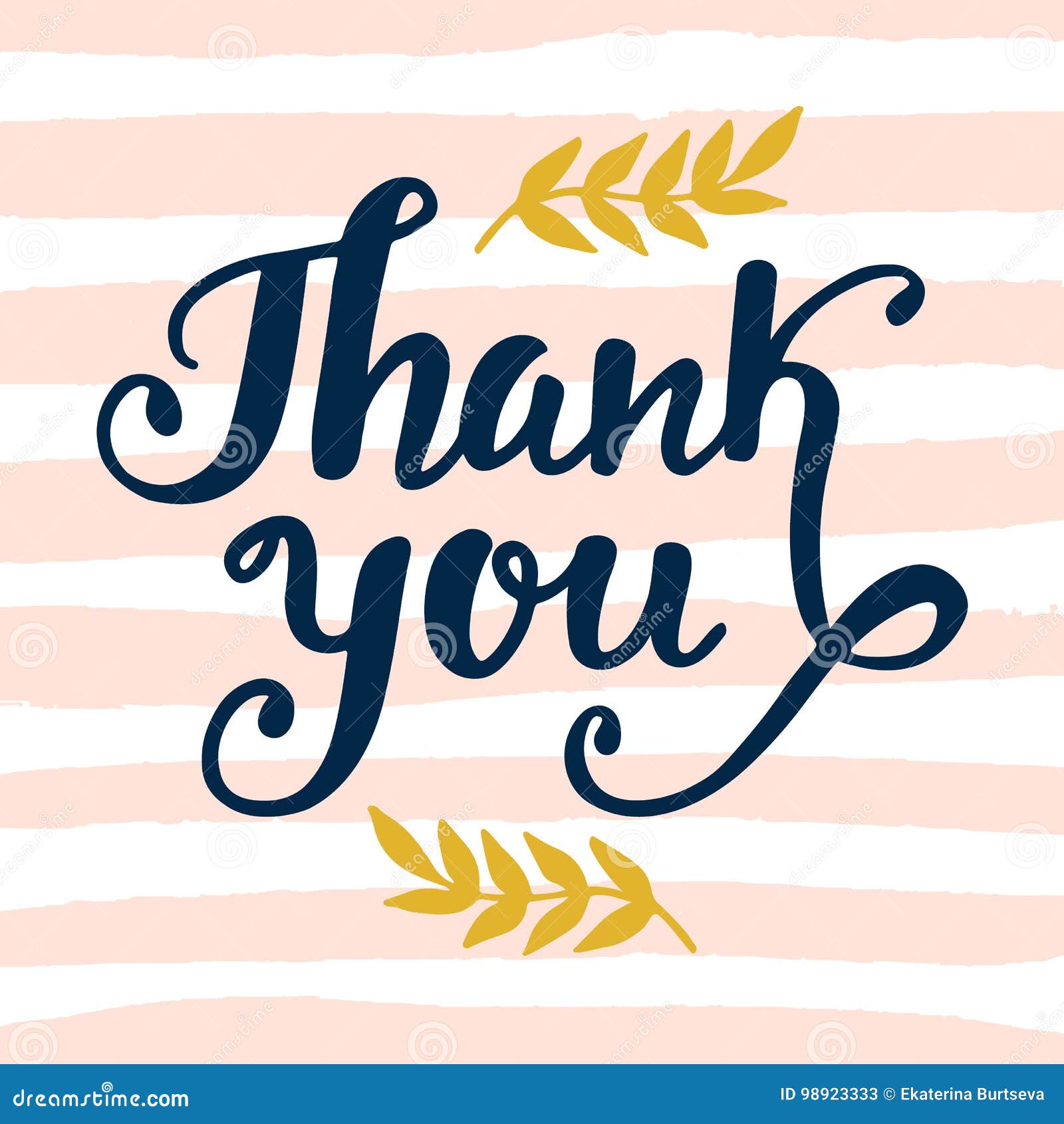 Merci lettrage manuscrit illustration de vecteur. Illustration du ...