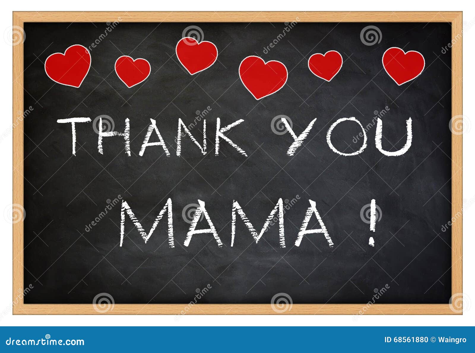 Merci maman illustration stock. Illustration du souhaits - 68561880