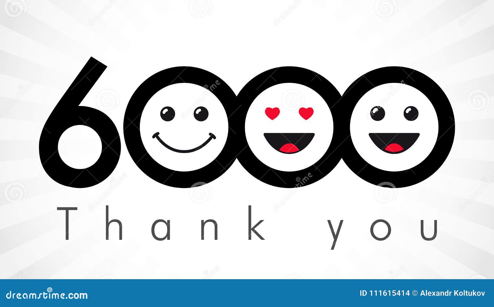 Merci 6000 Nombres De Disciples Illustration de Vecteur - Illustration ...