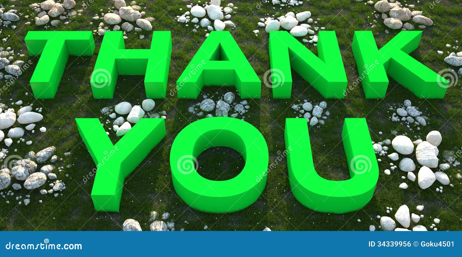 Merci Texte Vert Sur L'herbe Verte Photo stock - Image of image ...