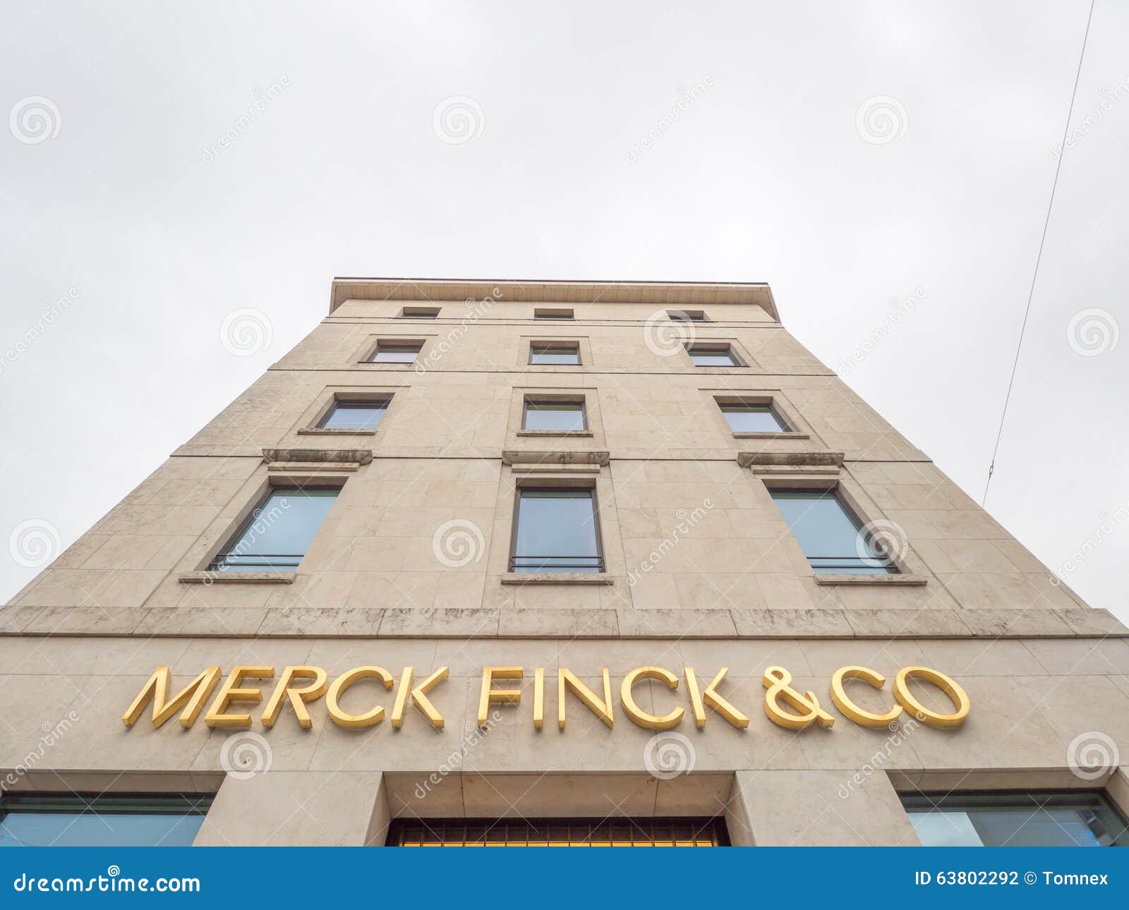 Merck Finck & Co munich fotografia editorial. Imagem de mercador - 63802292