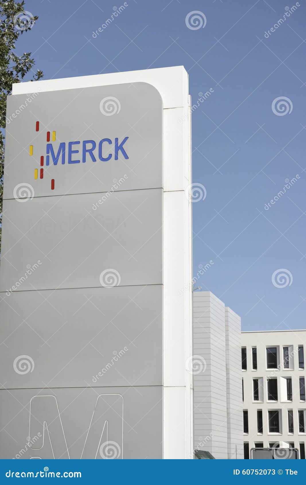 Merck KGaA Offce foto de archivo editorial. Imagen de europa - 60752073