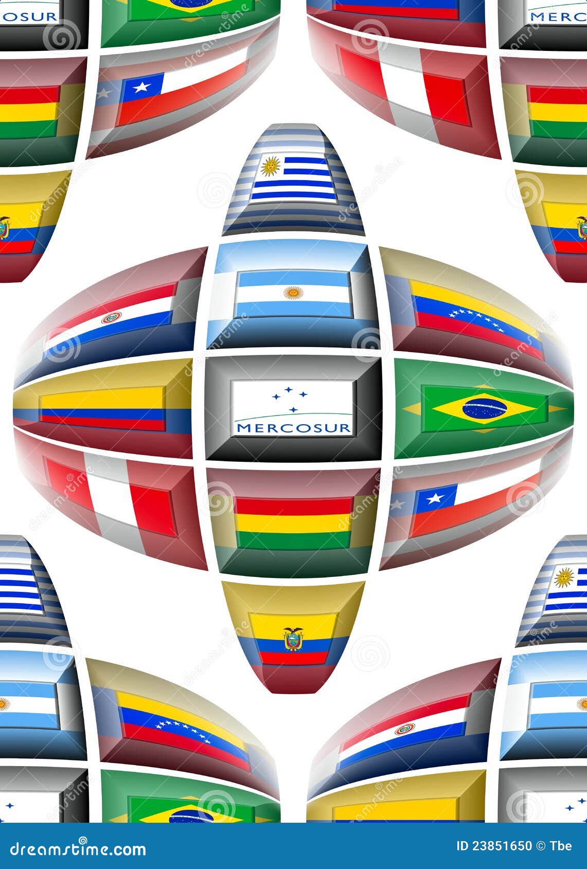 Mercosur Countries editorial image. Illustration of ecuador - 23851650