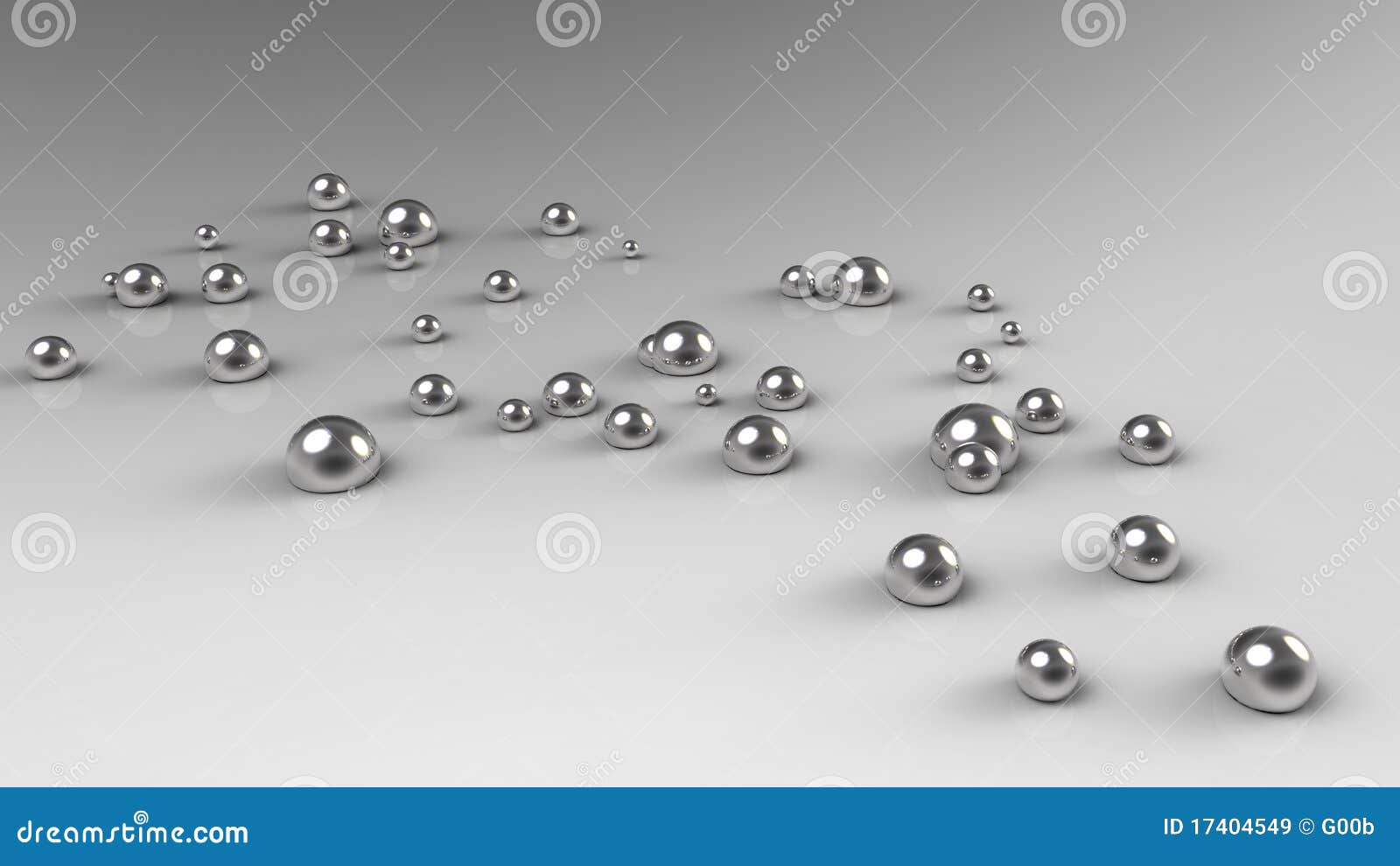 Mercury droplets stock illustration. Illustration of metal - 17404549