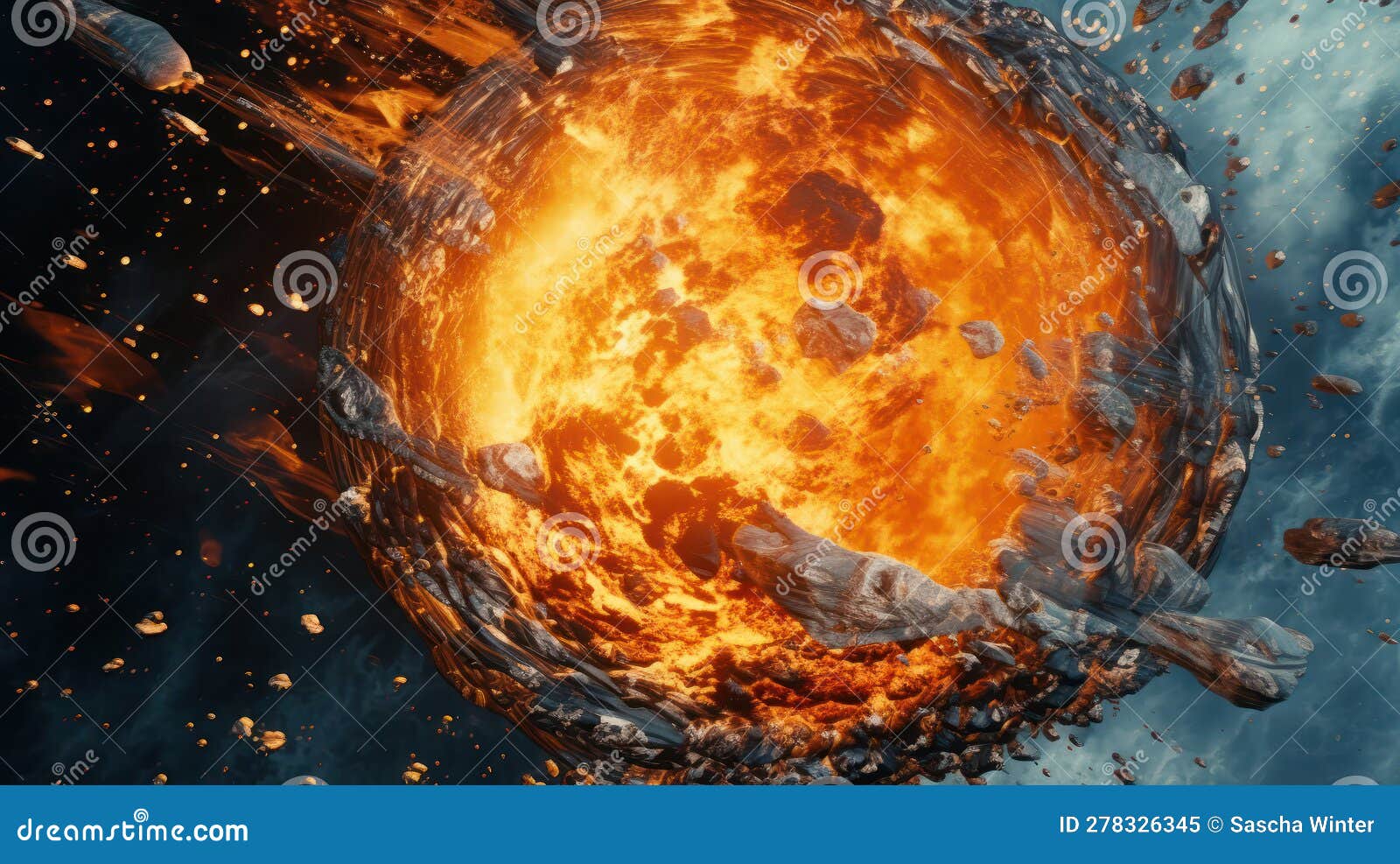 Mercury Fireworks: a Captivating Display of Exploding Elemental Beauty ...