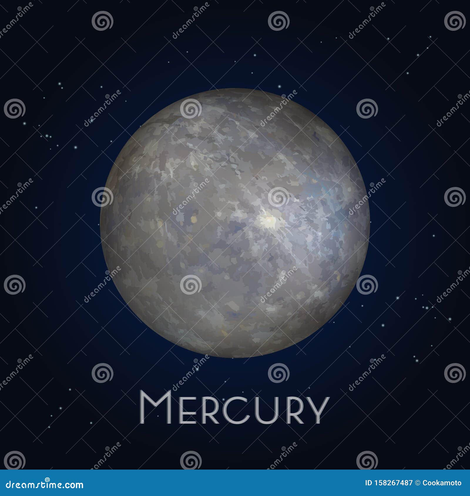 Mercury Icon Vector. Trendy Flat Mercury Icon From Zodiac Collection ...
