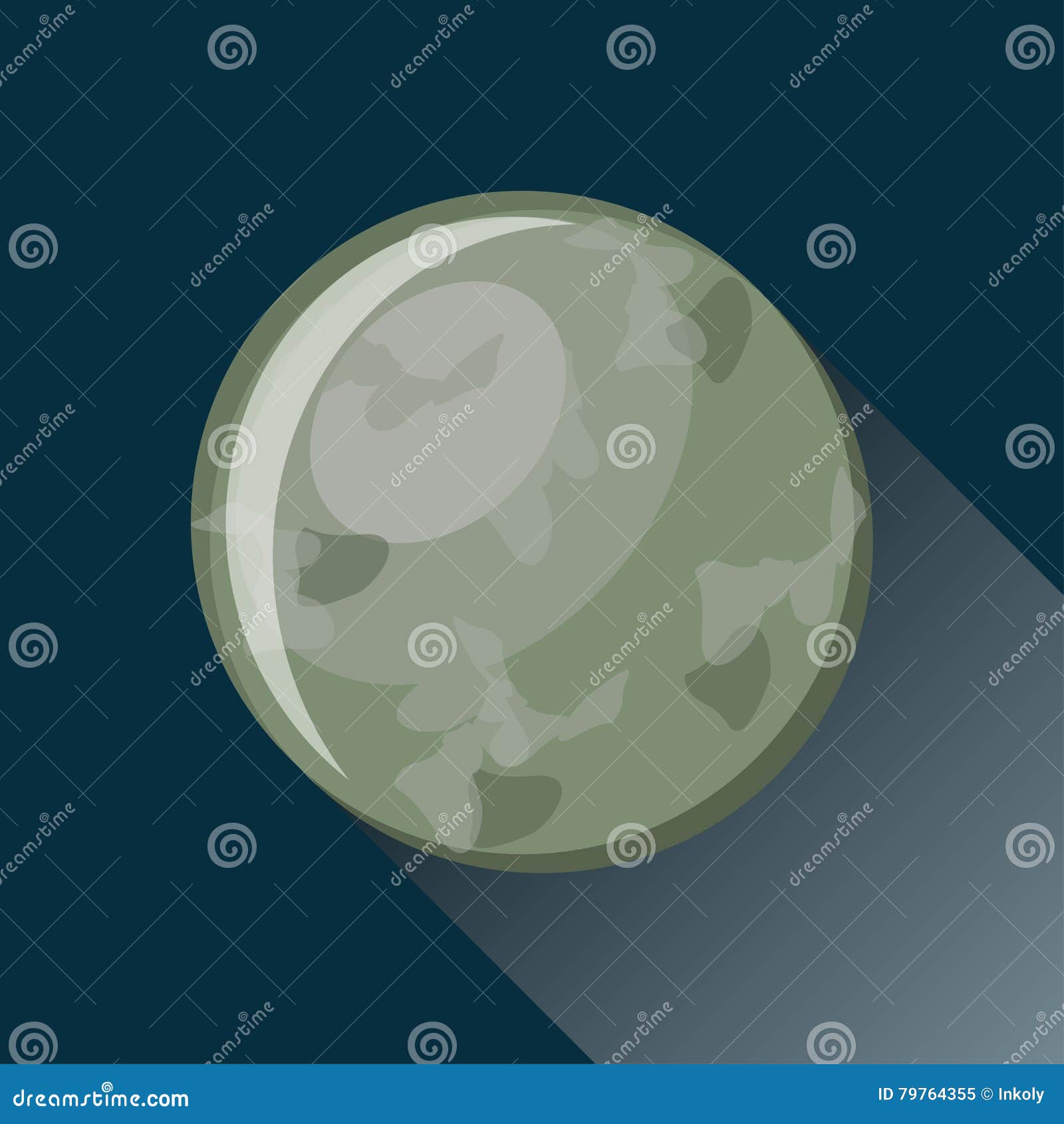 Mercury Planet Cartoon Vector Clip-art, Isolated Cute Illustration ...