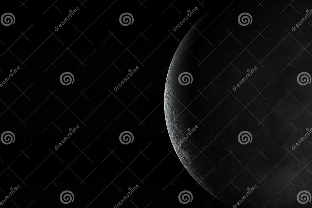 Mercury Planet in the Outer Space. 3d Render Stock Illustration ...