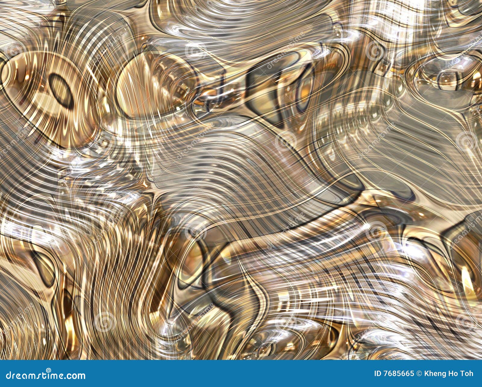 Mercury Ripple Flow Background Stock Illustration - Illustration of ...