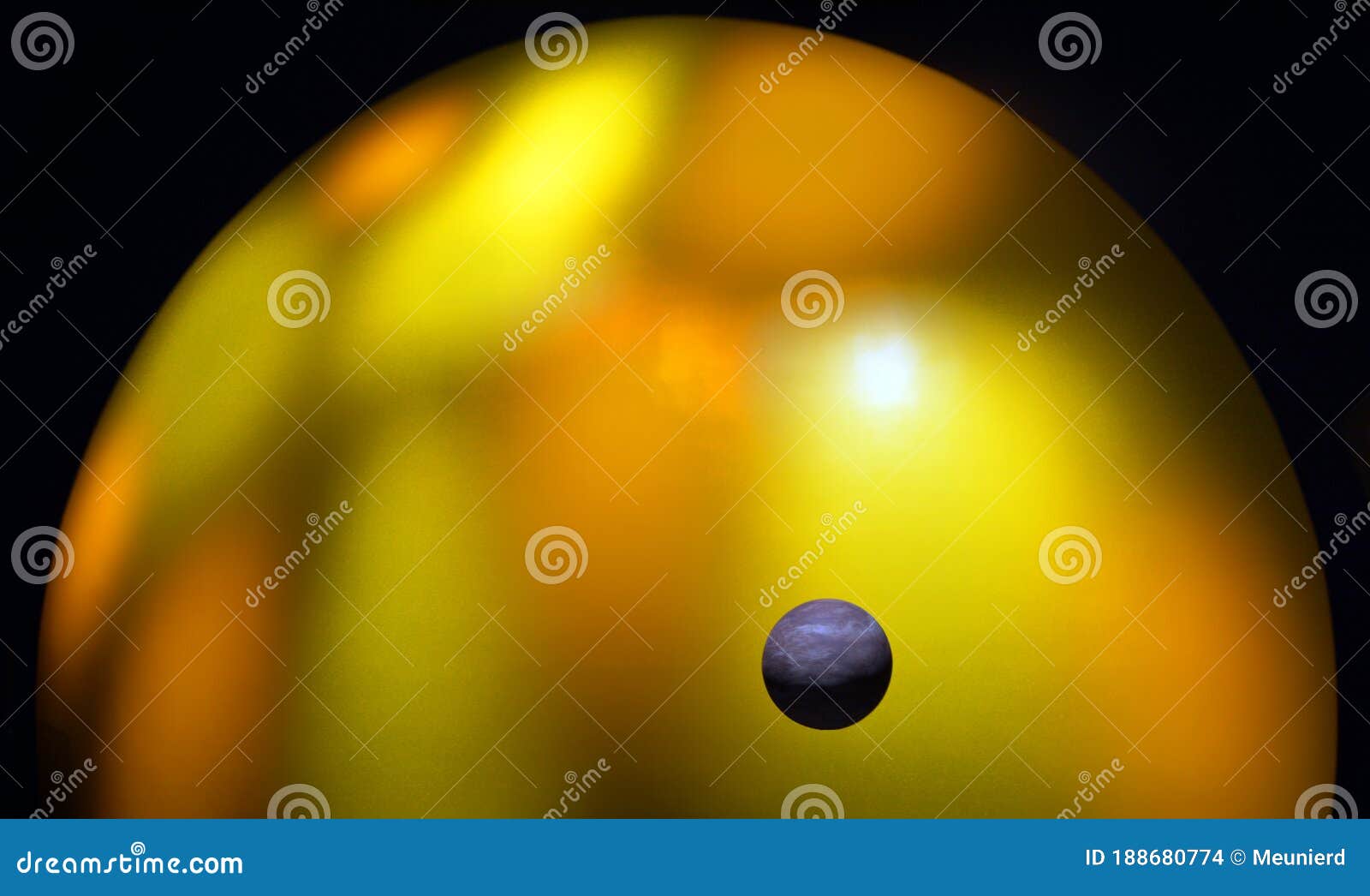 Mercury is the Smallest and Innermost Planet Stock Photo - Image of ...