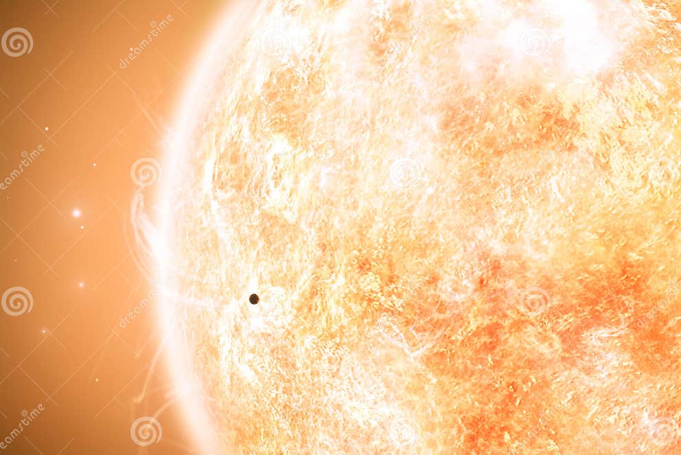 Mercury and Sun stock illustration. Illustration of lord - 26145220
