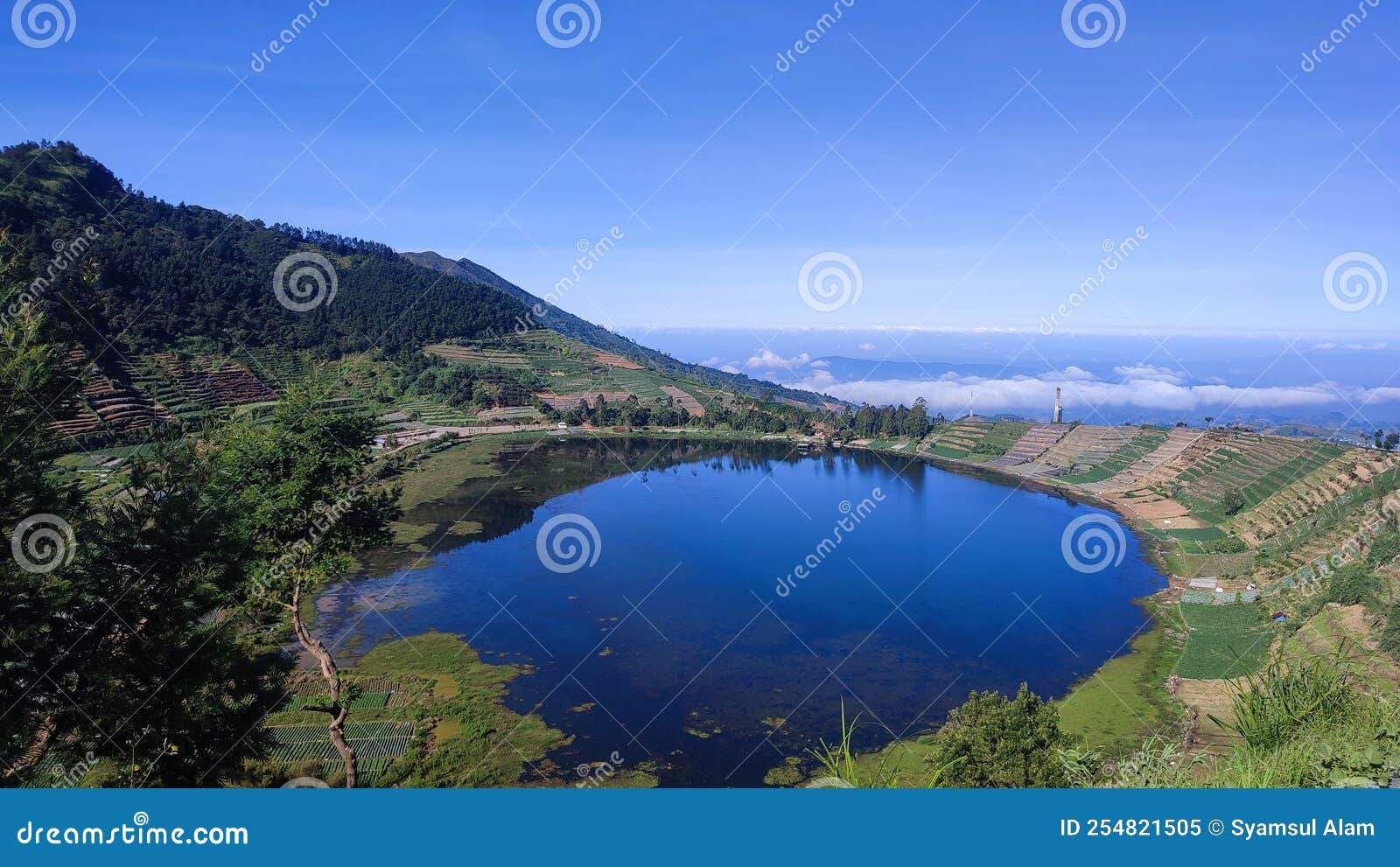 Merdada Lake Dieng Stock Photos - Free & Royalty-Free Stock Photos from ...