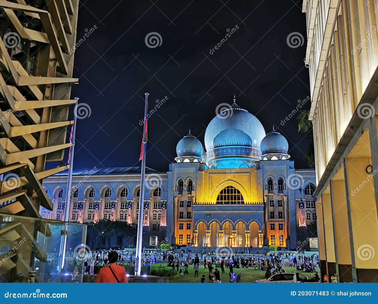 Merdeka night view stock image. Image of city, night - 203071483