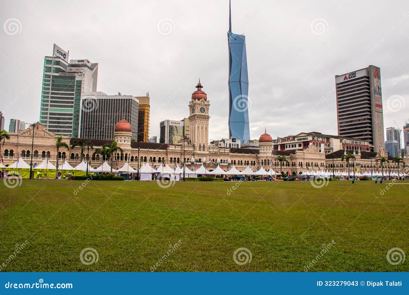 Merdeka Square of Kuala Lumpur Editorial Stock Photo - Image of ...