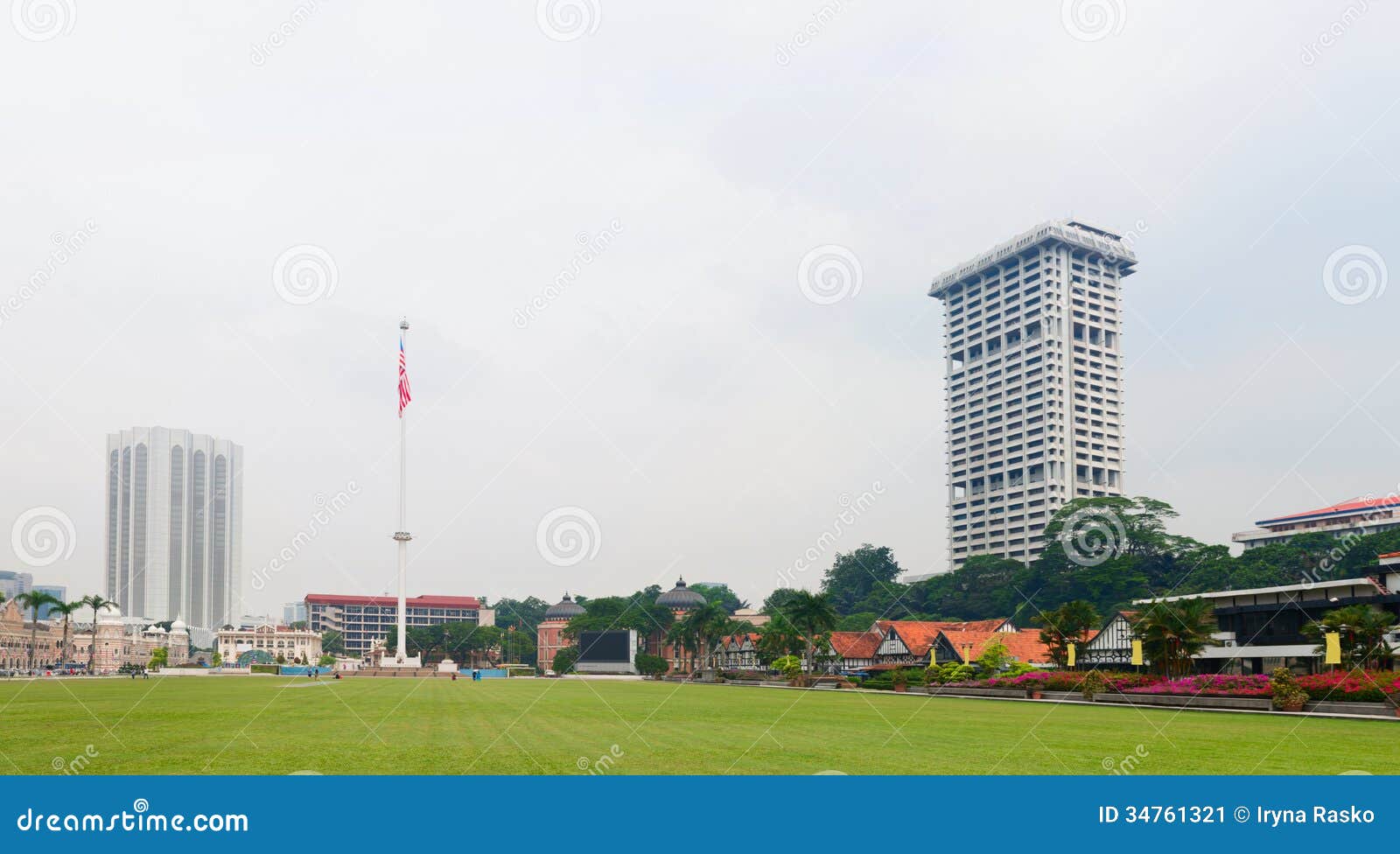 Merdeka Square (Independence Square) in Kuala Lumpur Stock Image ...