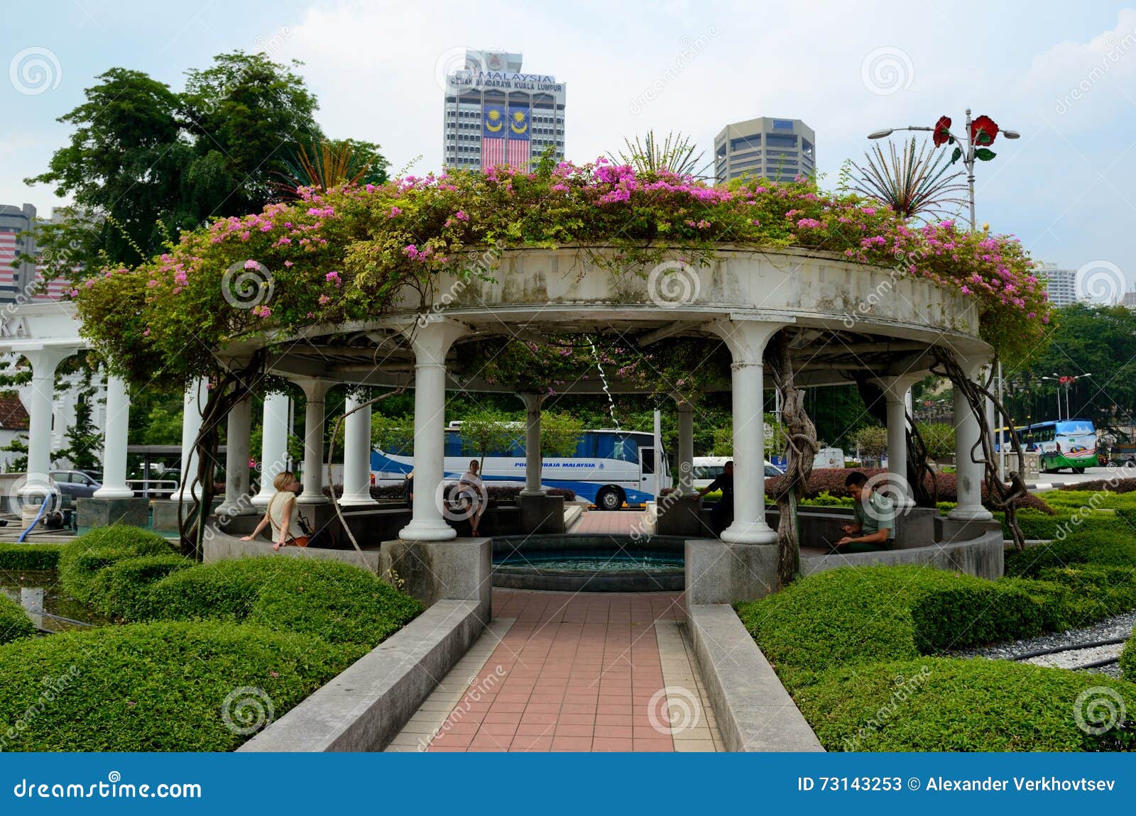 Merdeka Square editorial stock photo. Image of columns - 73143253