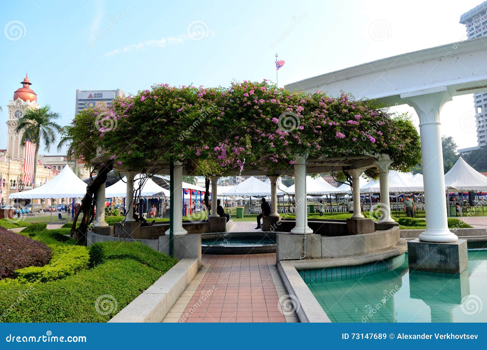 Merdeka Square editorial stock image. Image of colonial - 73147689