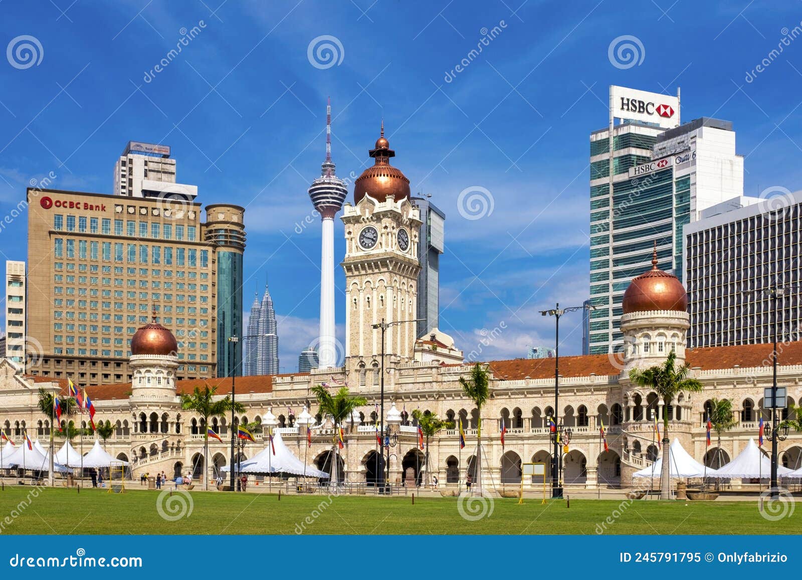 Merdeka Square editorial image. Image of dataran, building - 245791795