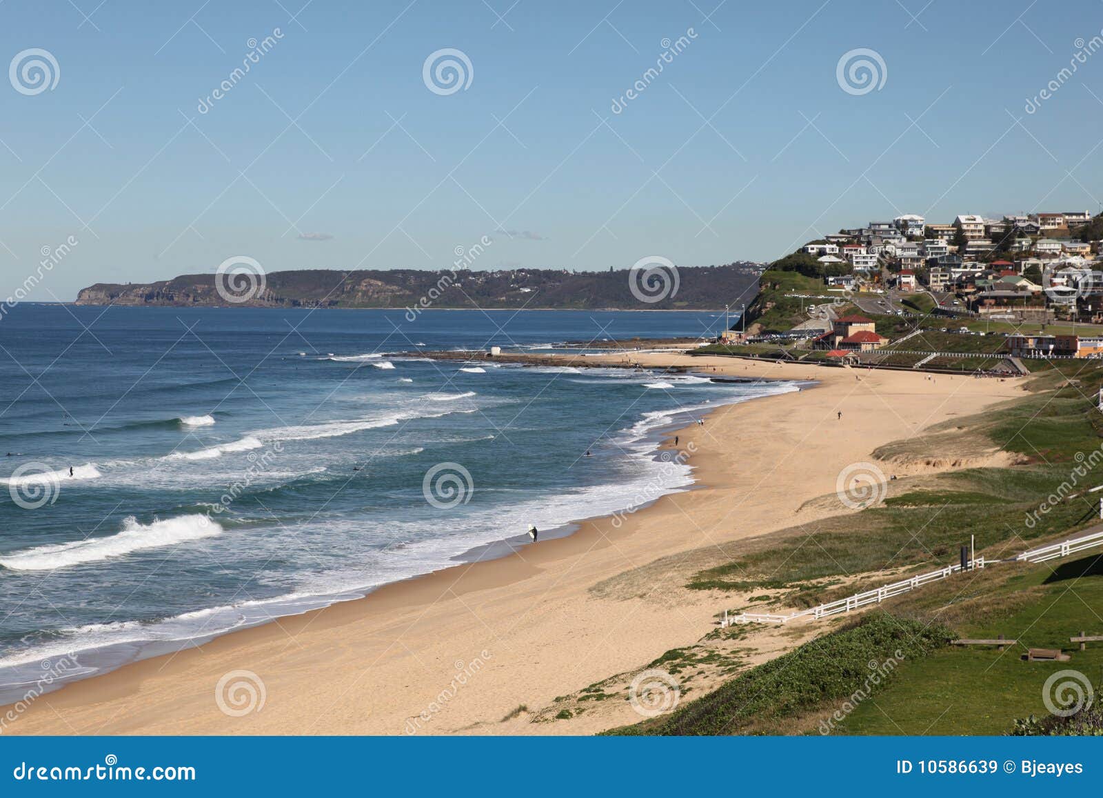 Merewether Beach - Newcastle Australia Stock Image - Image of australia ...