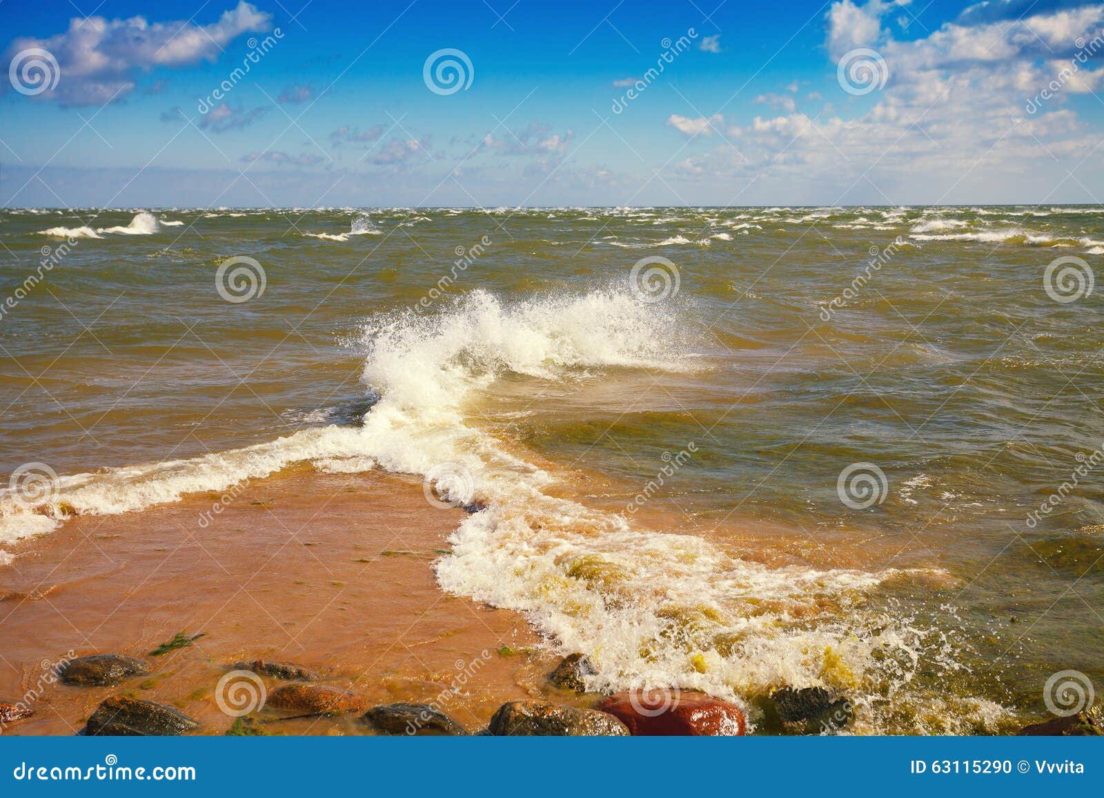 Merger of two seas stock photo. Image of magic, outdoor - 63115290