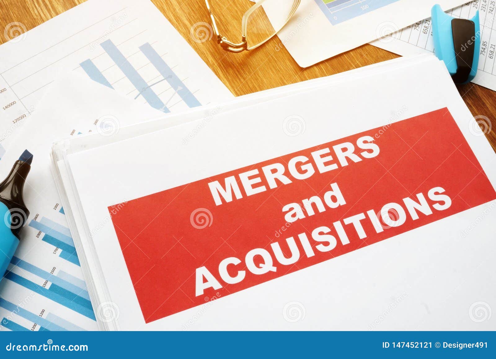 Mergers and Acquisitions M&a Agreement. Stock Image - Image of business ...
