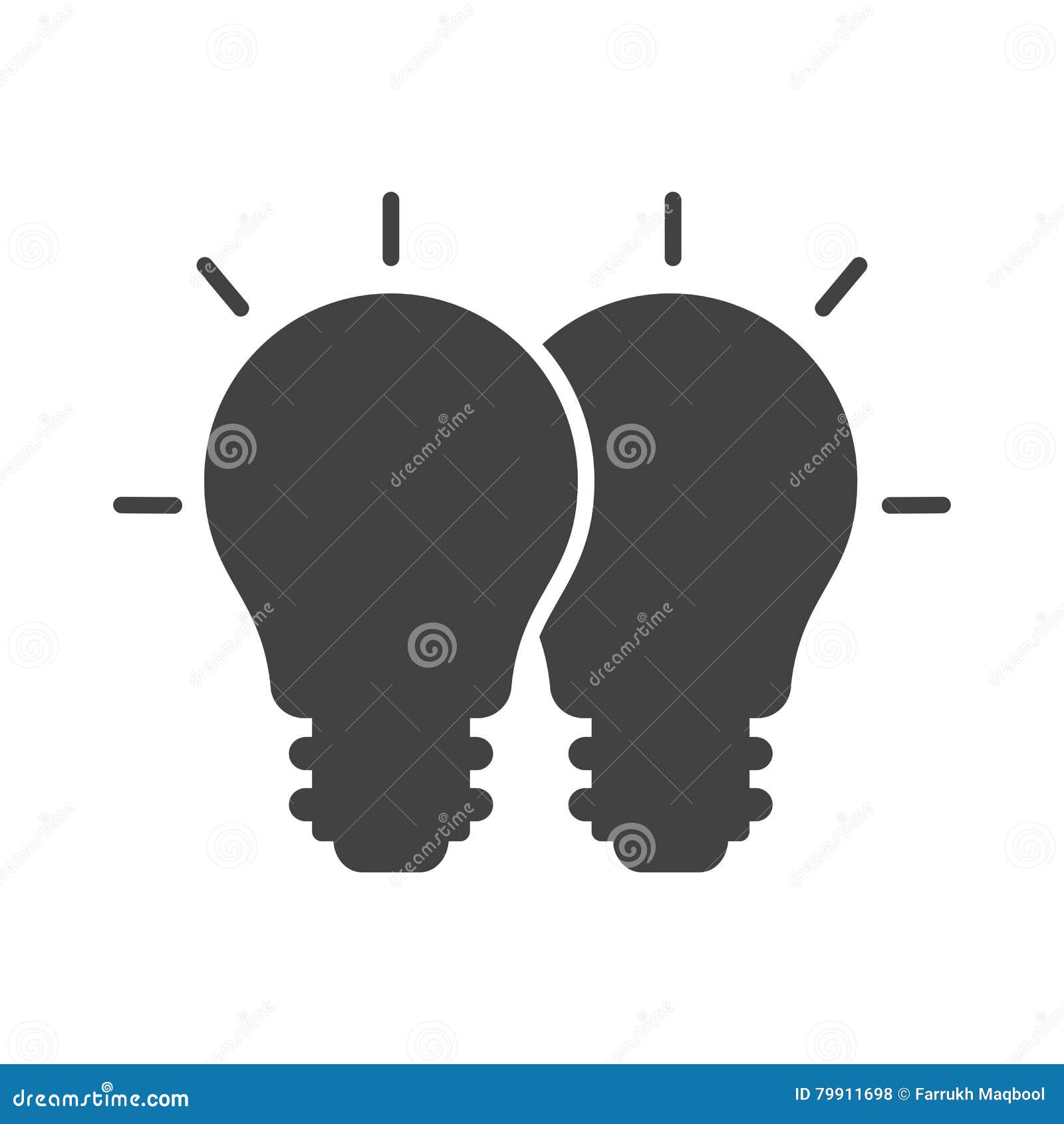 Merging Ideas stock vector. Illustration of ideas, connection - 79911698