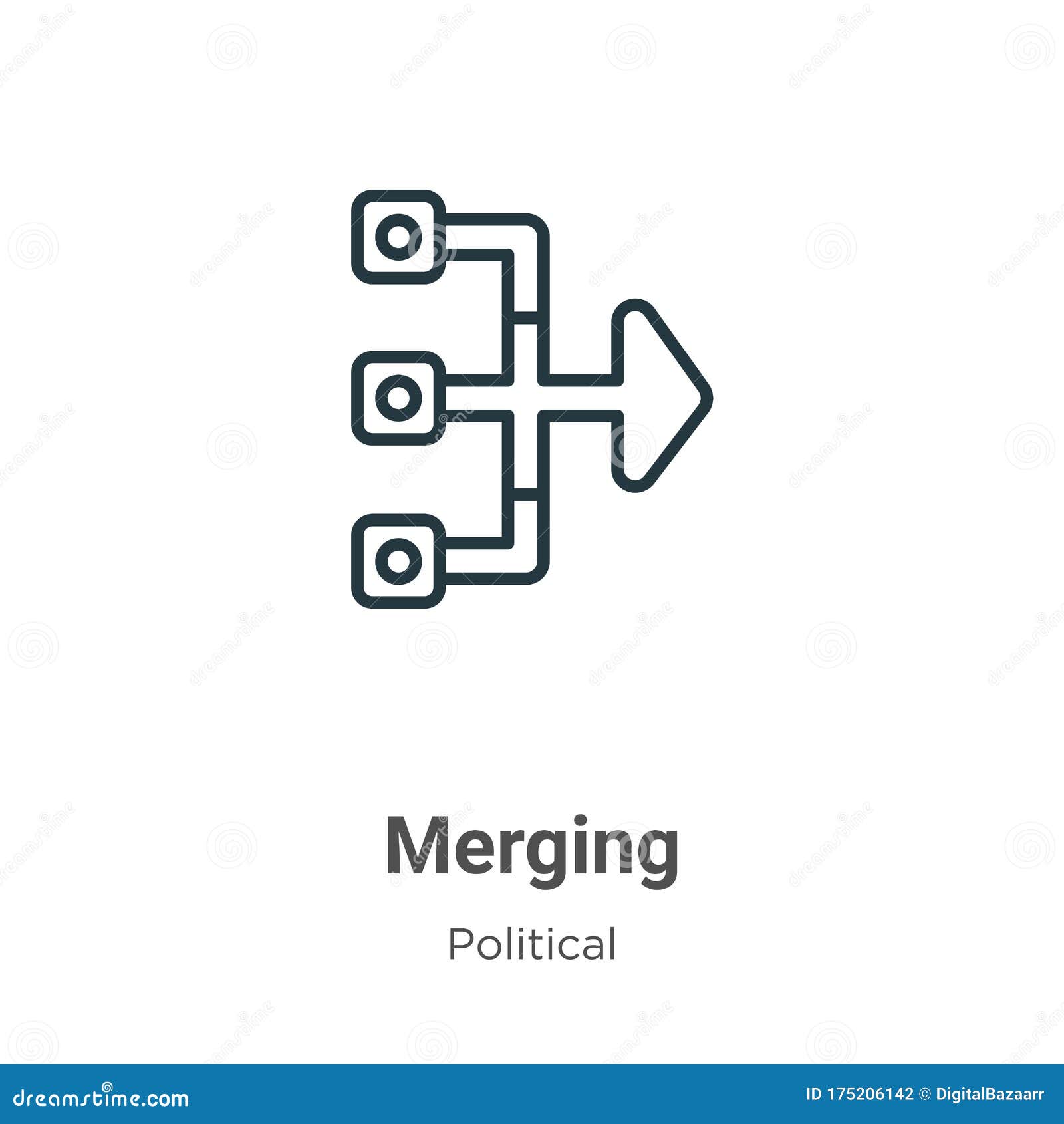 Editable Arrows Merging Stock Illustrations – 13 Editable Arrows ...