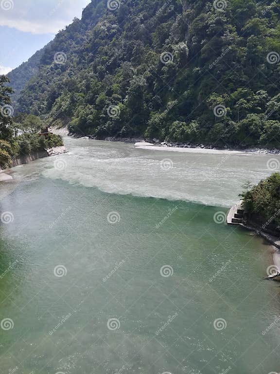 Merging rivers stock photo. Image of rivers, merging - 173095972