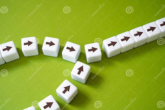 Merging Two Paths into One. Integration Acquisition Stock Image - Image ...