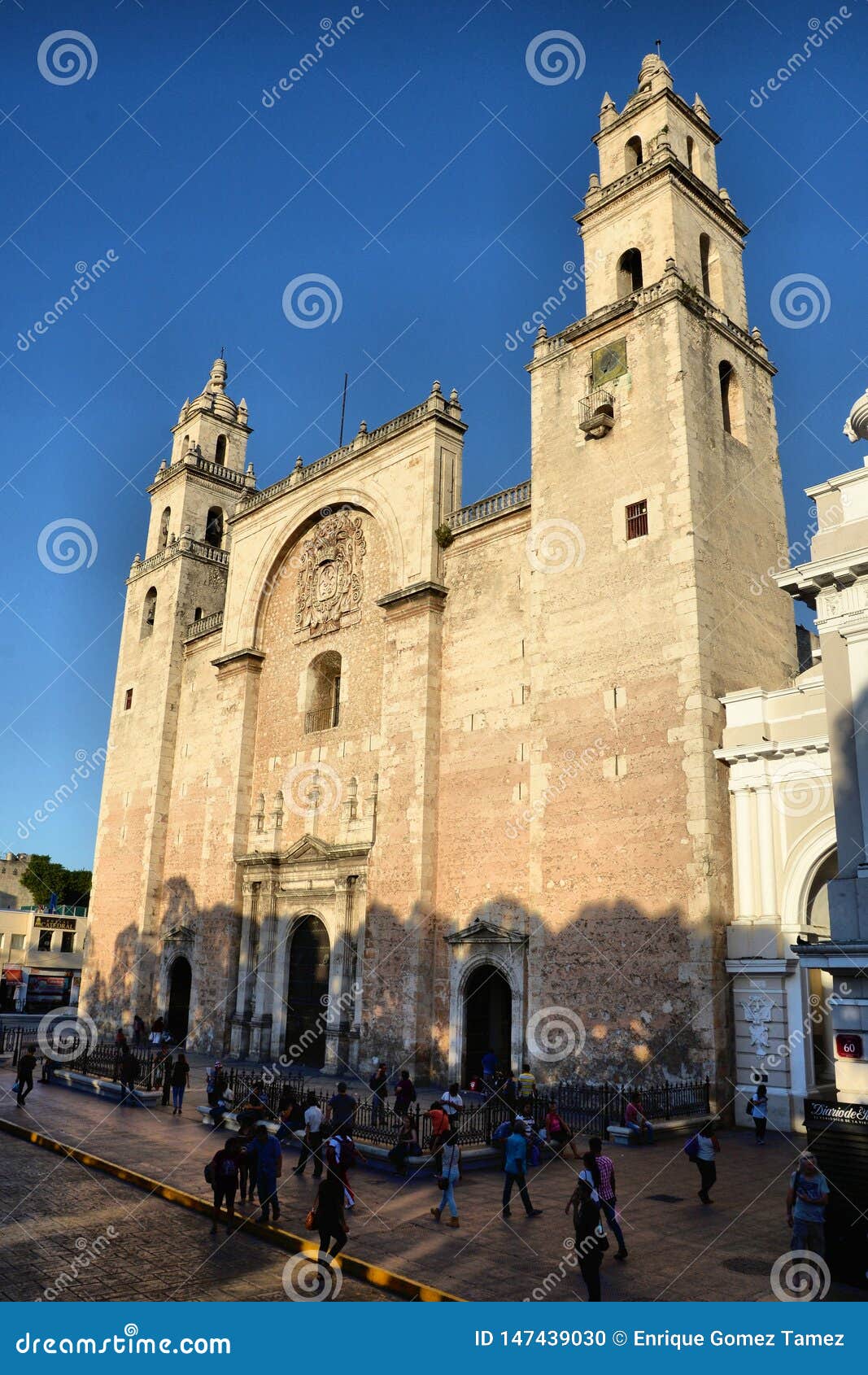 Merida Cathedral editorial image. Image of religion - 147439030