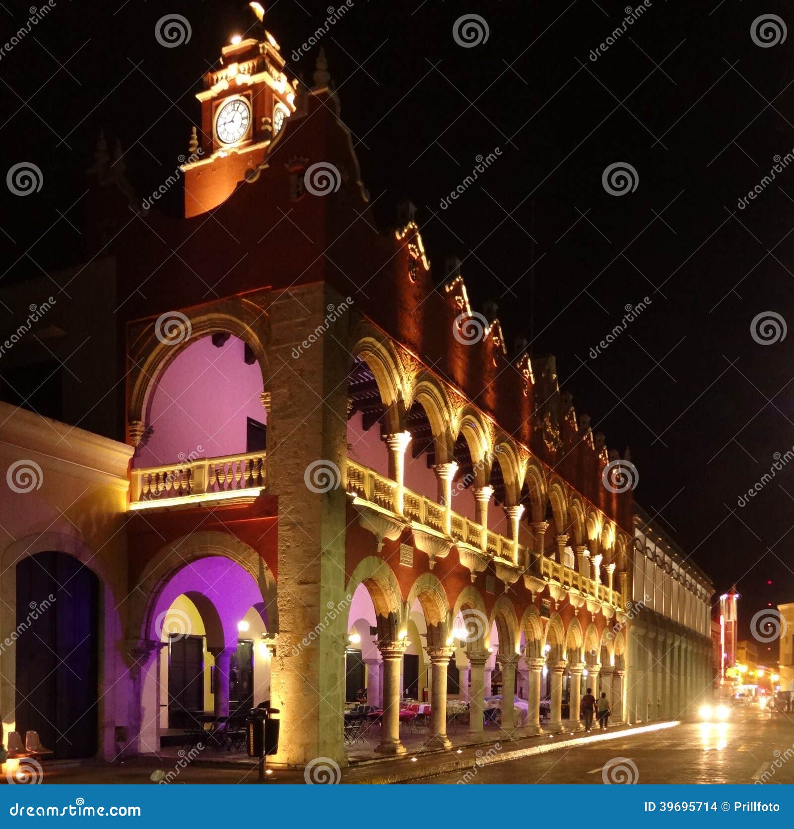 Merida stock photo. Image of municipal, road, colorful - 39695714