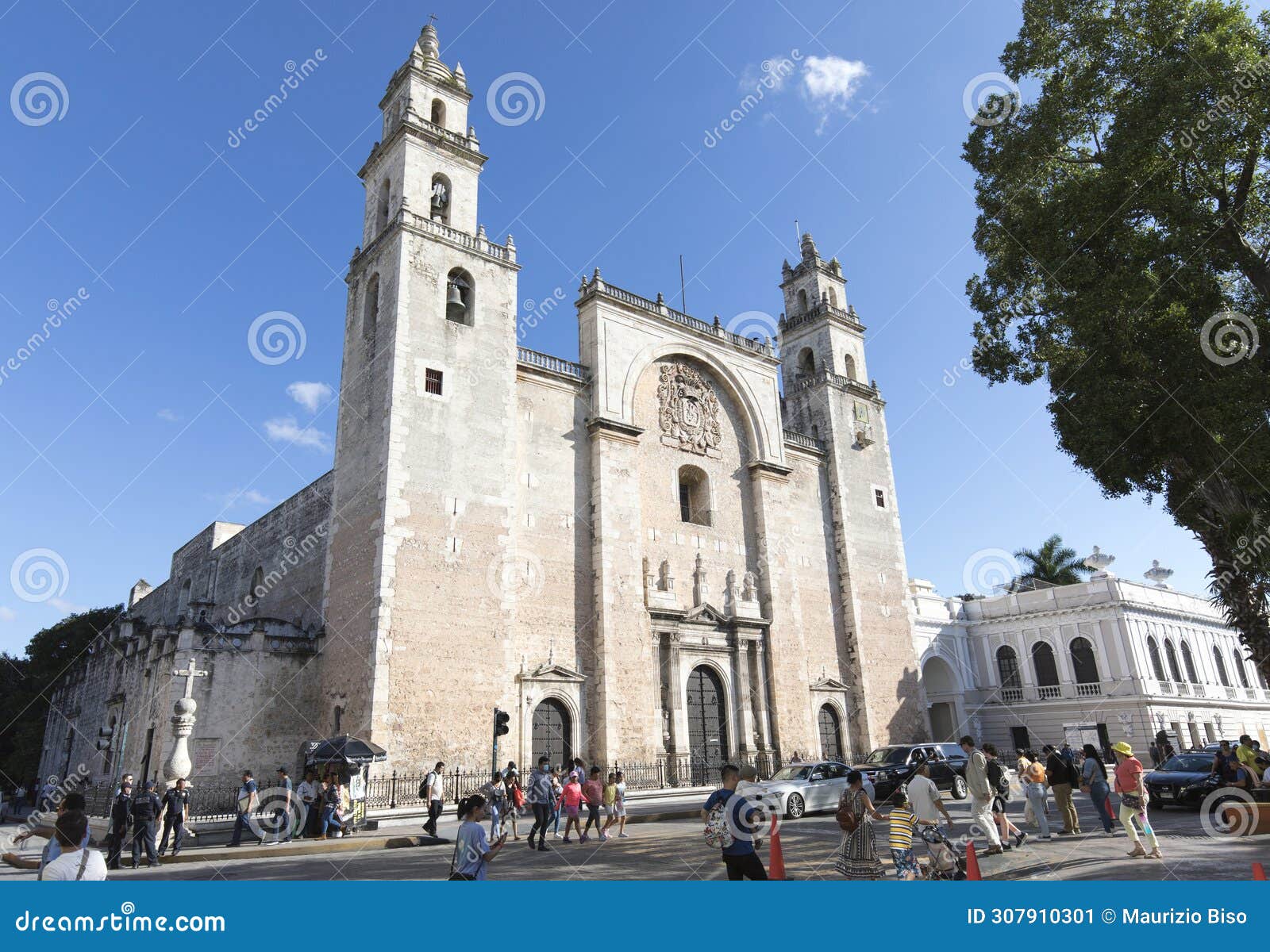 View of Cathedral of Merida Editorial Photo - Image of rida, rivera ...