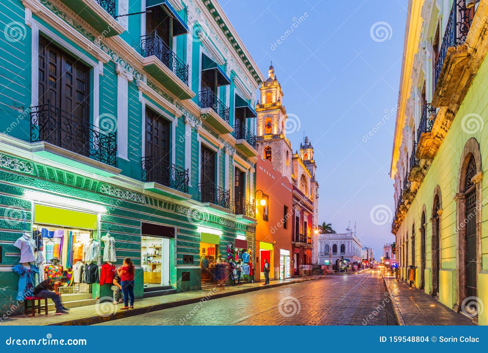 Merida, Mexico editorial stock image. Image of american - 159548804