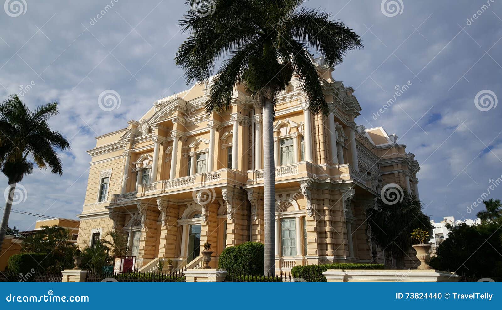 Merida Museum of Anthropology Stock Photo - Image of yucatan, city ...