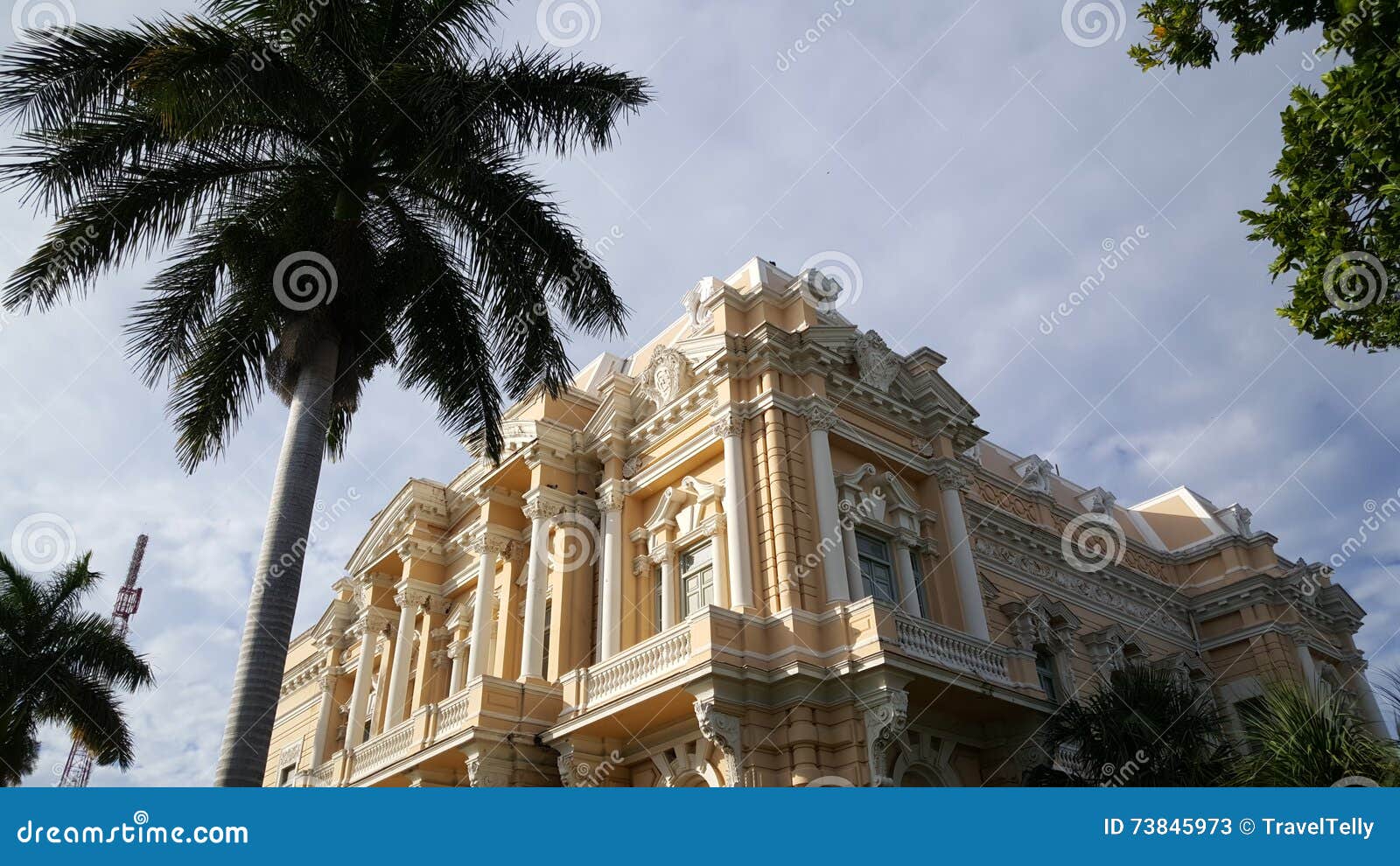 Merida Museum of Anthropology Stock Image - Image of window, facade ...