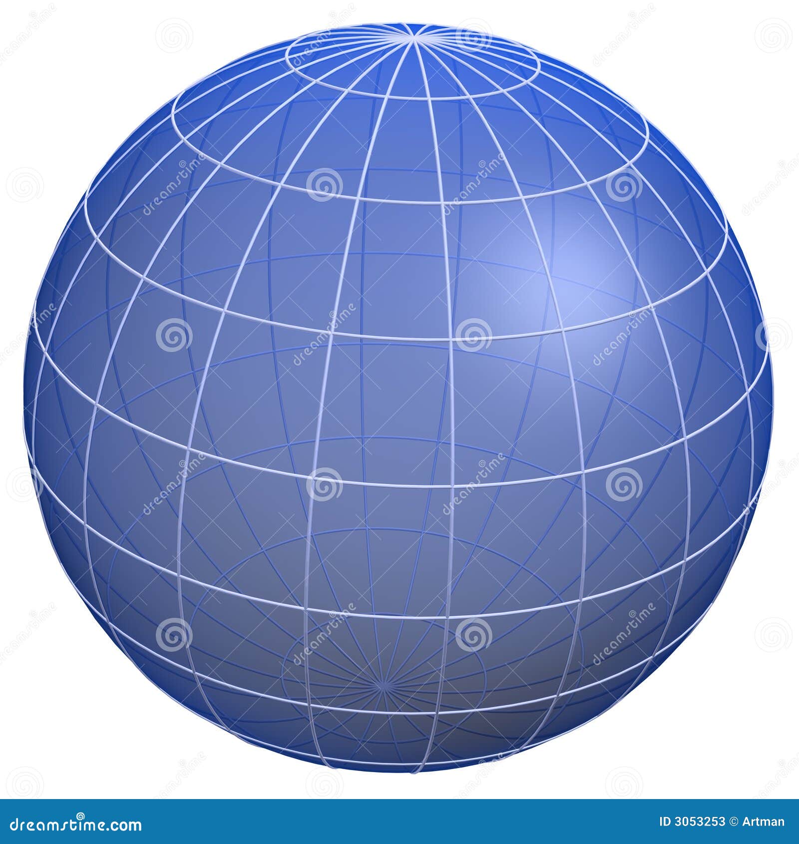 Meridiani Del Globo/modello Di Terra Illustrazione di Stock ...